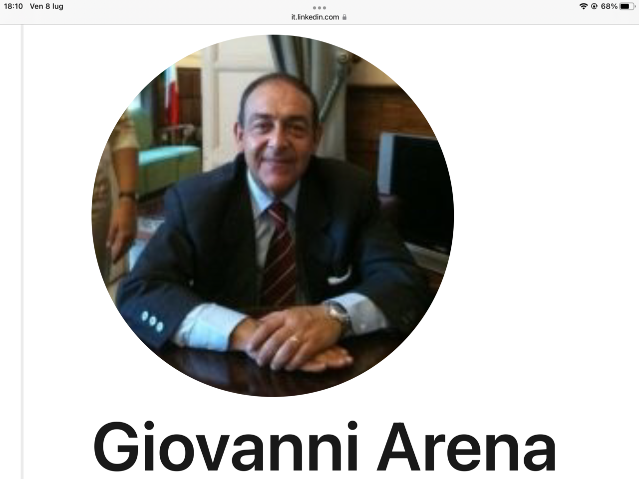 E' morto Giovanni Arena - Iene Sicule