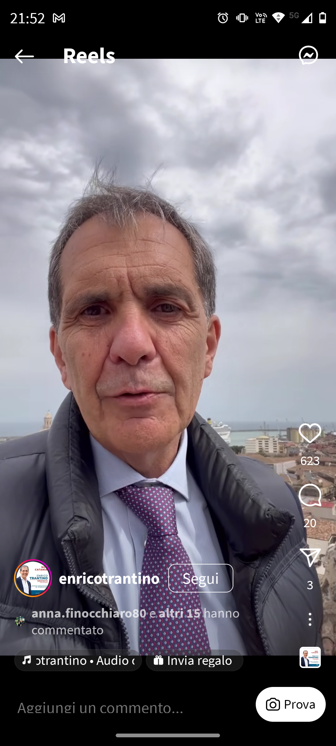 Enrico Trantino da post-Msi a vetero-democristiano ? - Iene Sicule