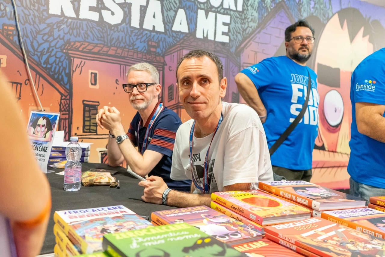 Etna Comics 2024: seconda giornata da urlo con Zerocalcare, Ross Mullan, Riccardo Suarez e Rossa ...