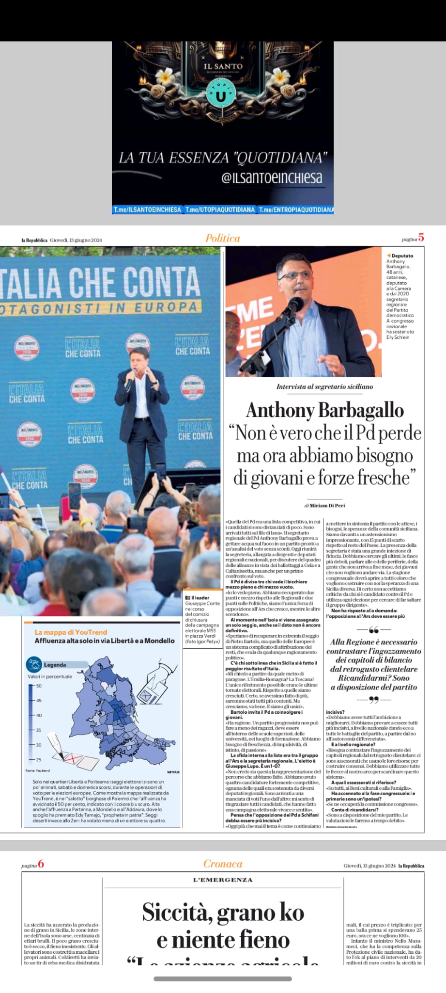 Quanto aveva in matematica a scuola Anthony "Raffaele" Barbagallo ...