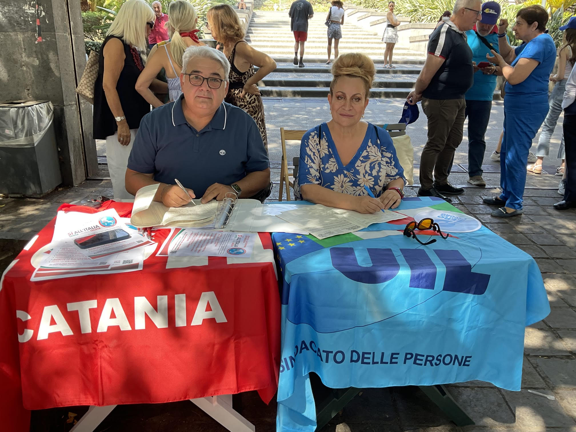 Referendum Autonomia differenziata. De Caudo (Cgil) ed Enza Meli (UIL ...