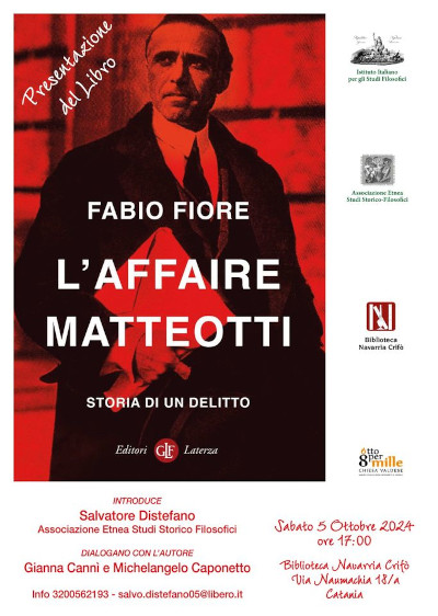 Biblioteca Navarria Crifò: domani si presenta il libro "L’Affaire ...
