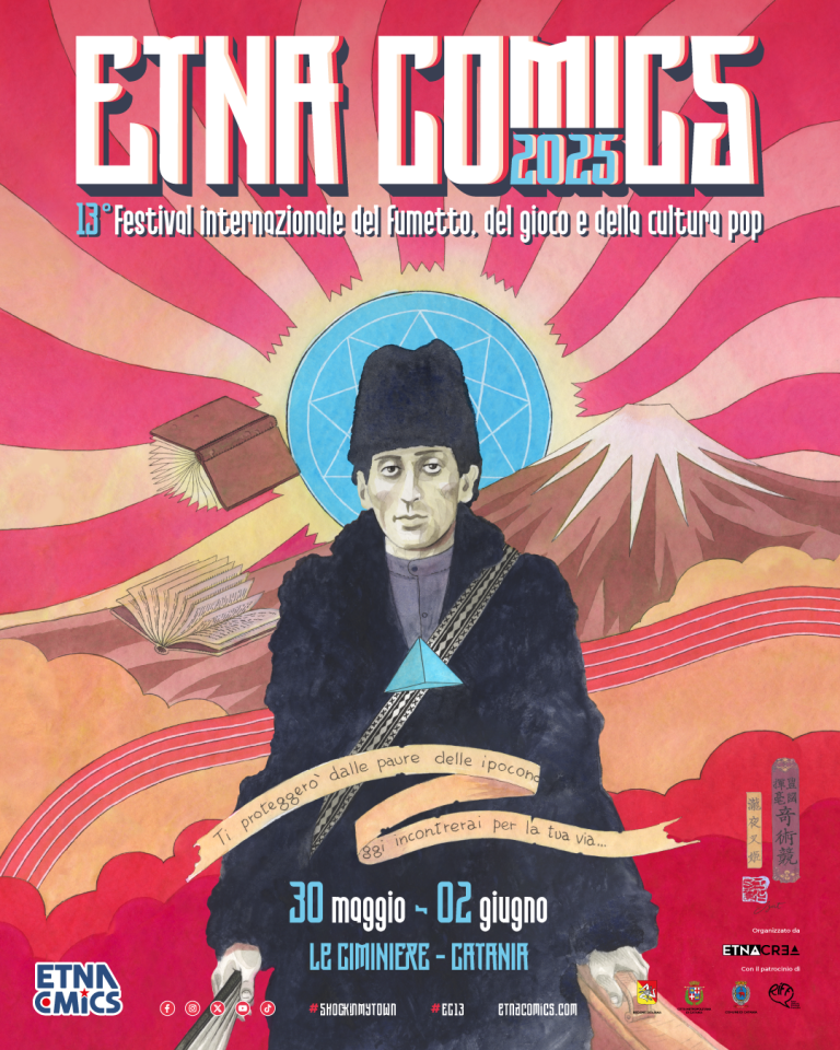 È dedicato al maestro Franco Battiato il manifesto di Etna Comics 2025, realizzato dall'artista ...