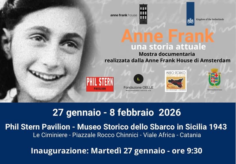 Giorno della Memoria: inaugurazione mostra "Anne Frank. Una storia ...