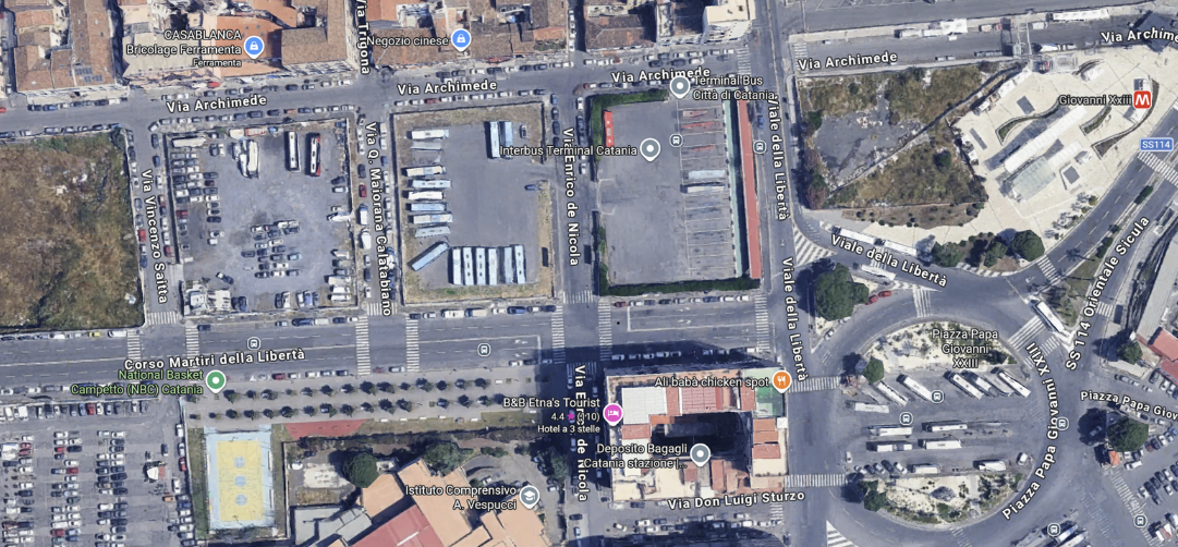Amts, variazione capolinea bus - Iene Sicule
